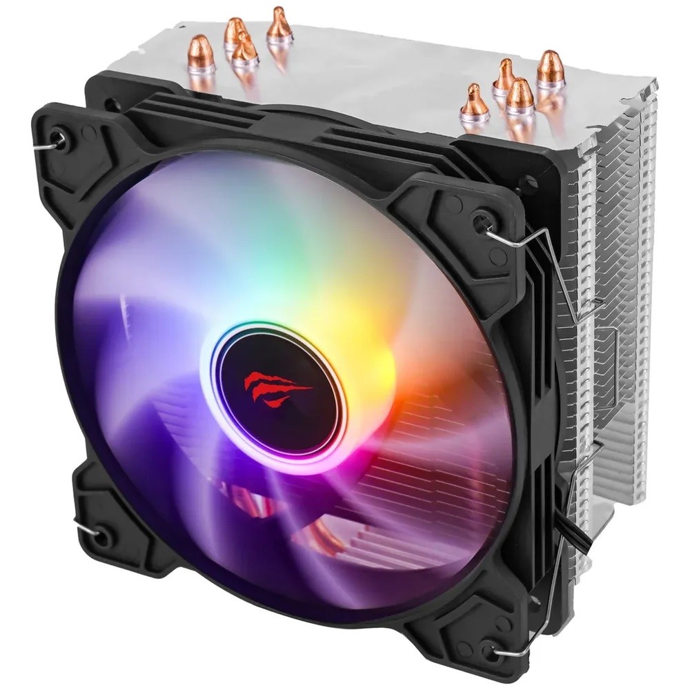 COOLER CPU 120mm HAVIT GAMENOTE F2003 AMD / INTEL RGB | Shopee Brasil