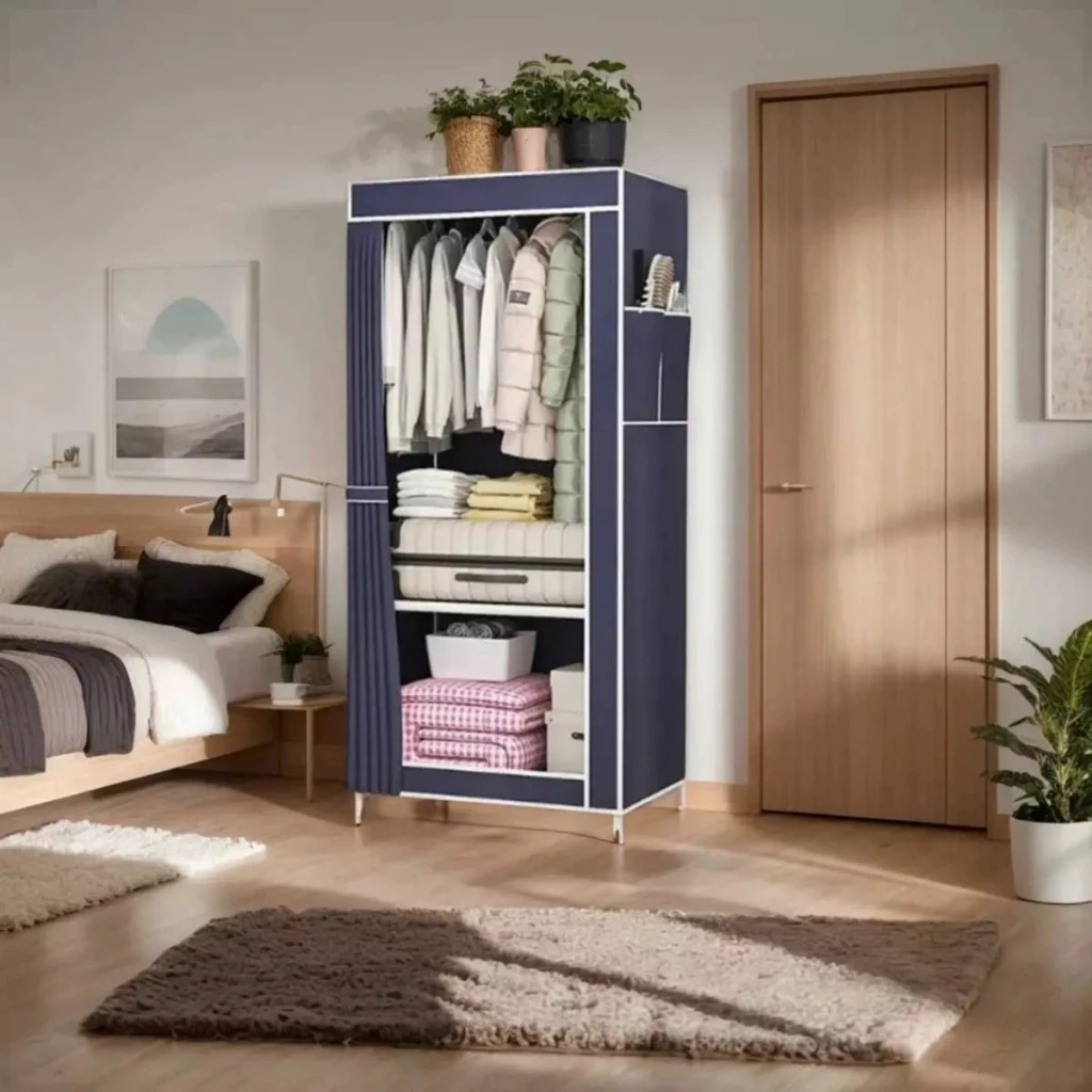 Mini Guarda-Roupa Organizador Rack Prateleira Sapateira Closet Suporte ...