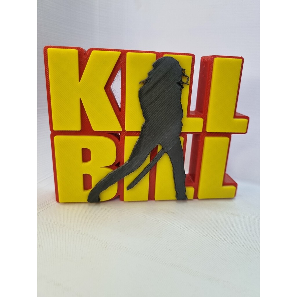 Kill Bill Logo 3D Placa Cinema Pop | Shopee Brasil