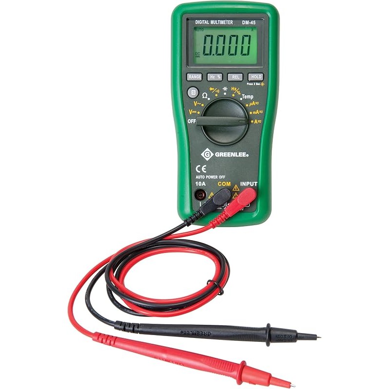 Multimetro Digital Cat Iii 600v Ac/dc - Dm-45 | Shopee Brasil