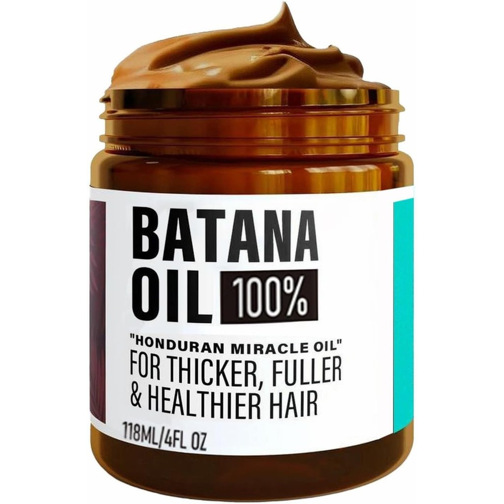 Batana Oil for Hair, Batana Natural Hair Growth Oil, Botanic Raw Batana ...