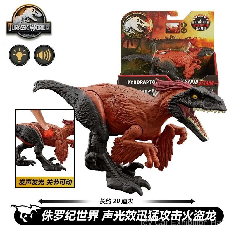 Mattel Jurassic World Filme Ultimate Harm Som E Luz Indominus Rex Dinossauro Modelo Brinquedo ...