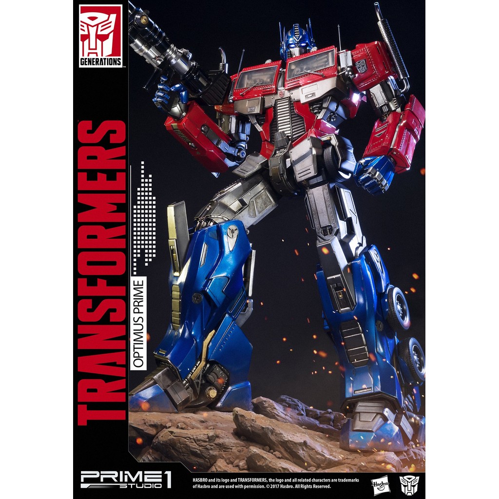 Prime 1 Studio PMTF-3 80cm Transformadores G1 Optimus Prime Corpo ...