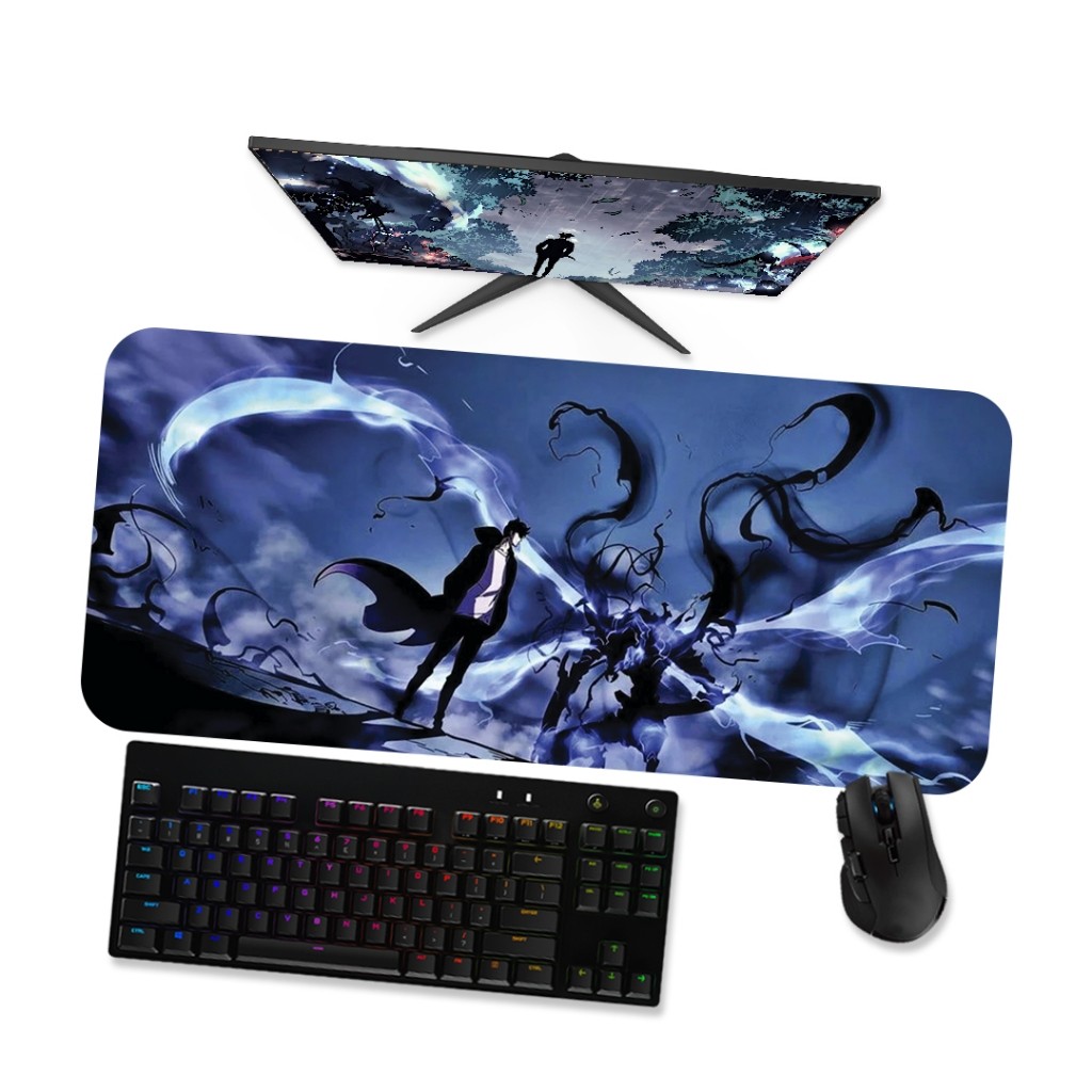 Mouse pad Solo Leveling Jin Woo Bery 1 Anime - Mousepad Gamer 90x40 ...