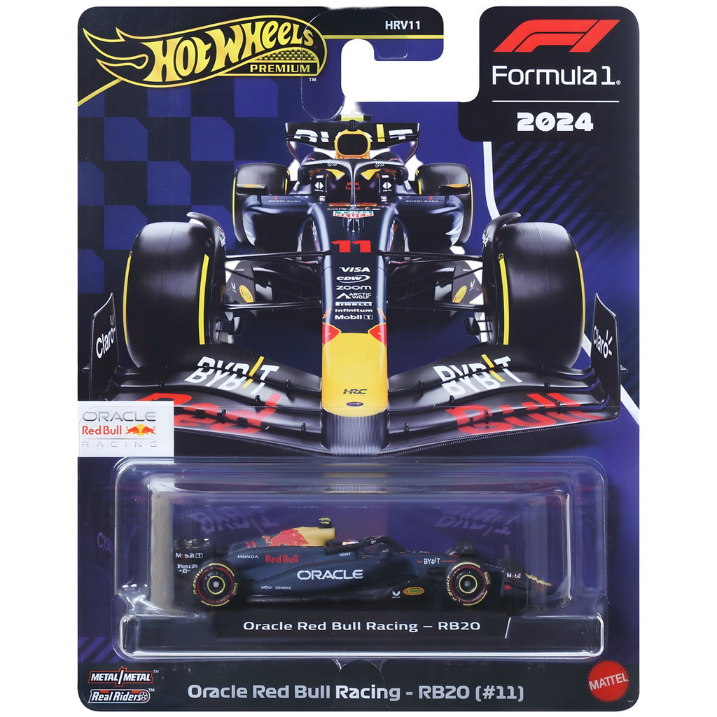 Hot Wheels Premium Mattel Fórmula 1 Temporada 2024 Oracle Red Bull Racing #11 Sergio Pérez ...