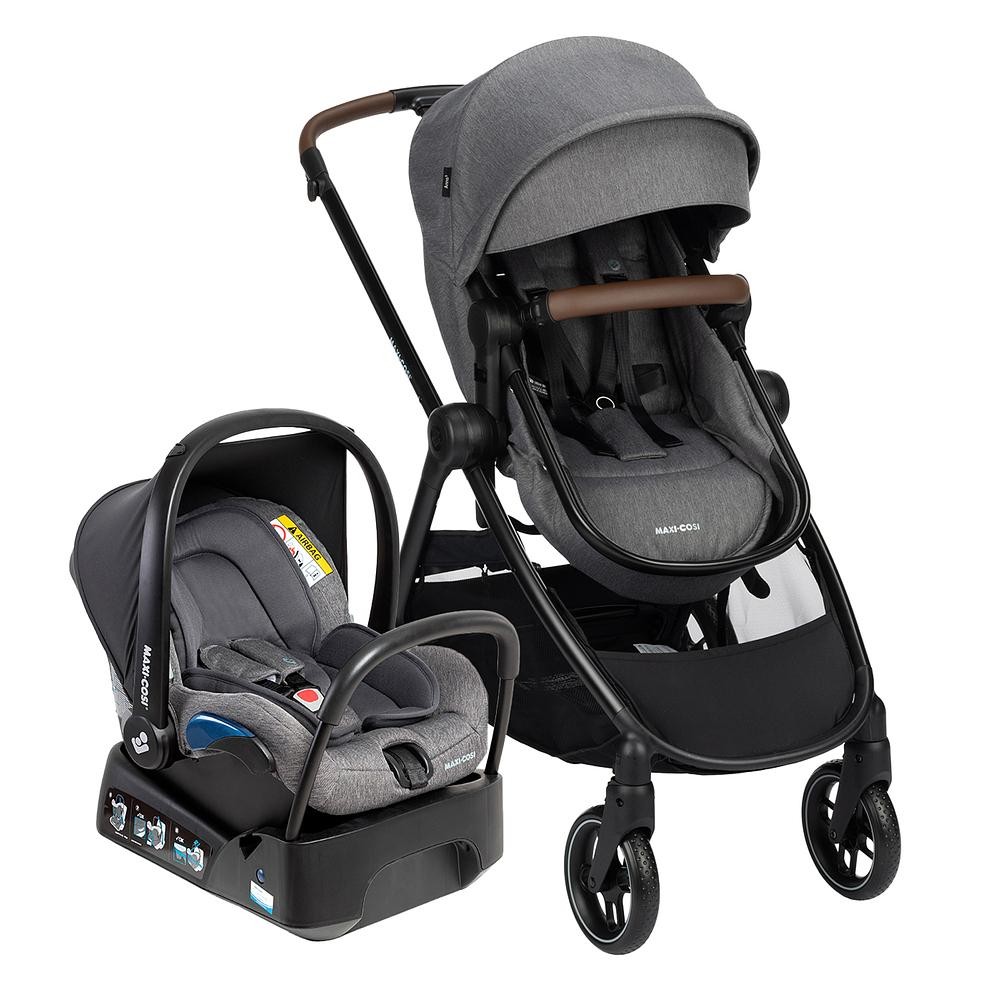 Carrinho de Bebê com Bebê Conforto e Base Maxi Cosi Travel System Anna³ ...