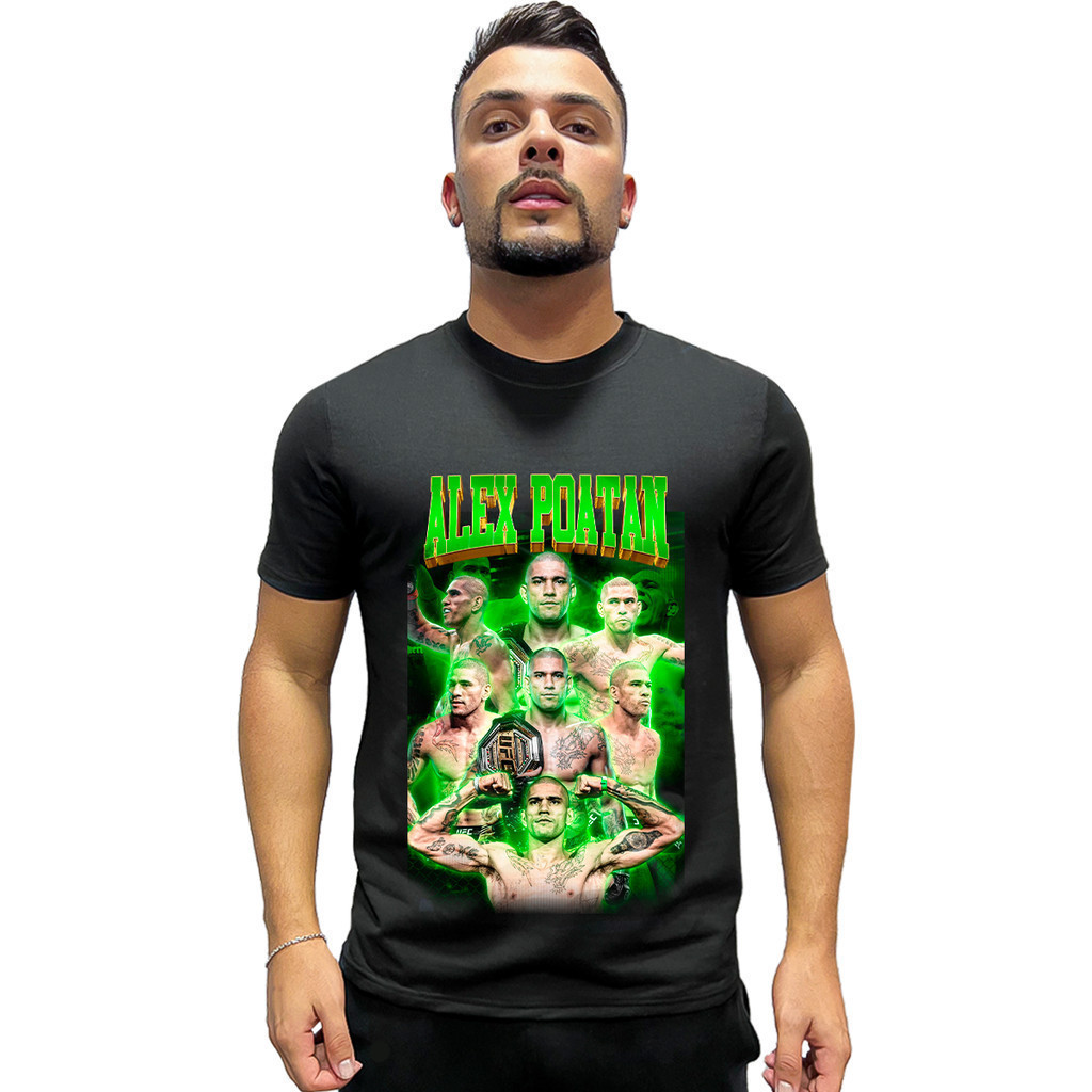 Camiseta Alex Poatan Estrela do UFC Legends envio imediato | Shopee Brasil