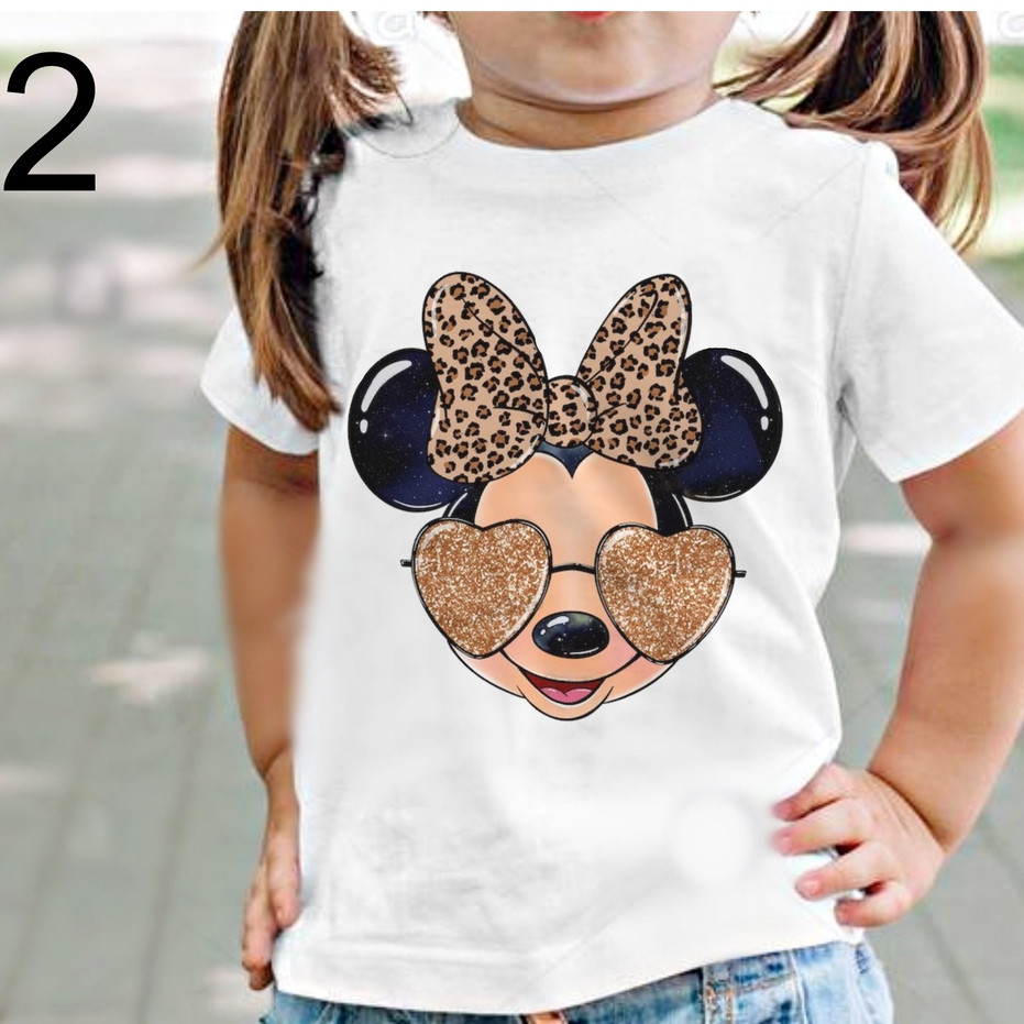 Camiseta menina infantil minnie oncinha disney, blusa blogueirinha ...