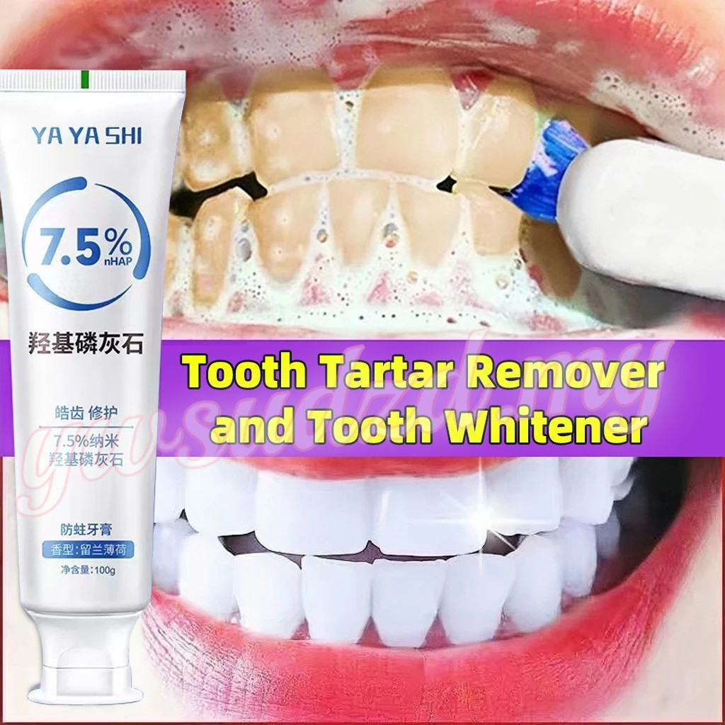 7,5% Pasta de Dente de Hidroxiapatita， Halalal-Improving Yellow Tooth ...