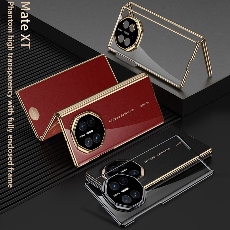 Transprent Phantom Phone Case Para Huawei Mate XTs Ultimate All-Fechado ...