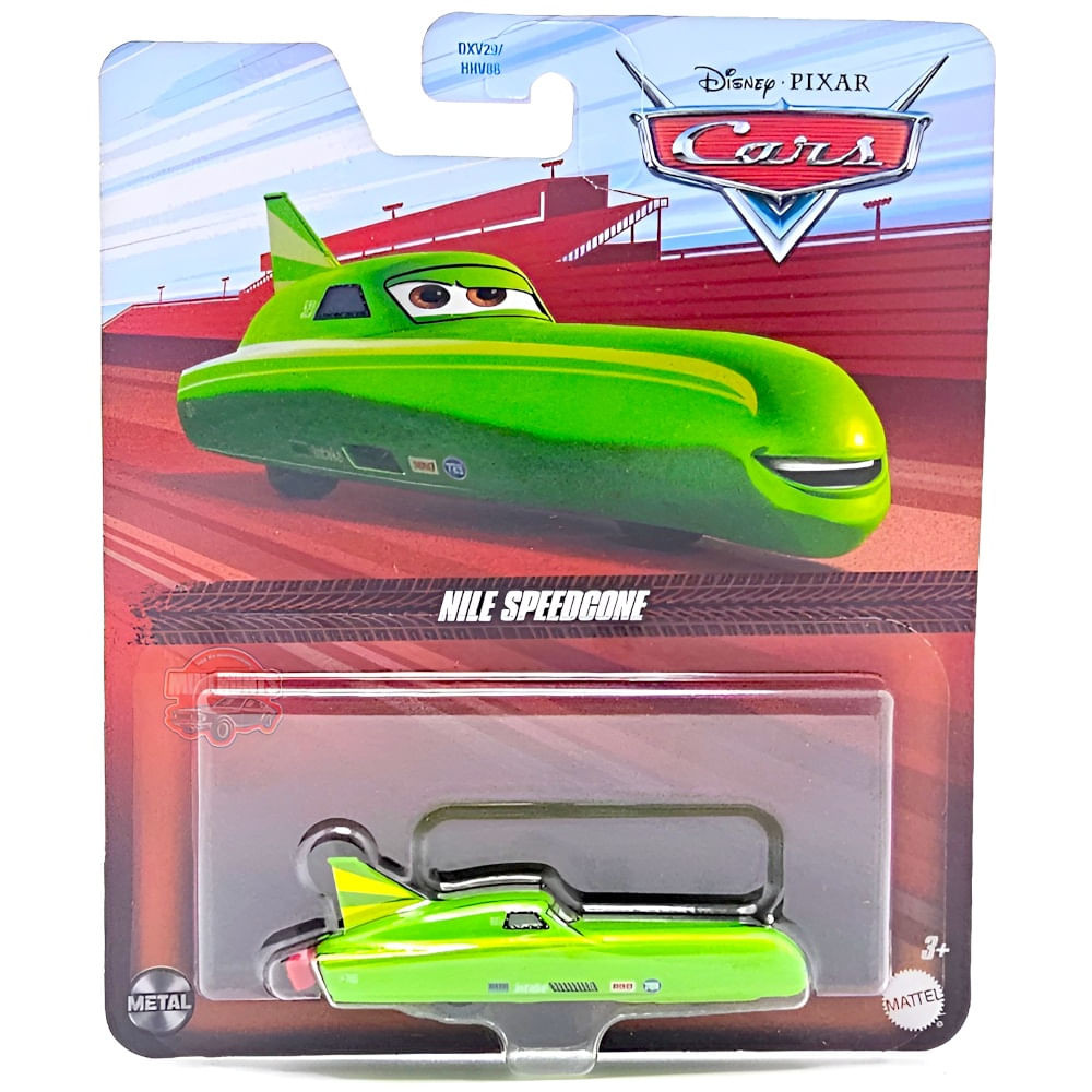 Carrinho Disney - Nile Speedcone - Carros da Pixar - 1:55 - Mattel ...