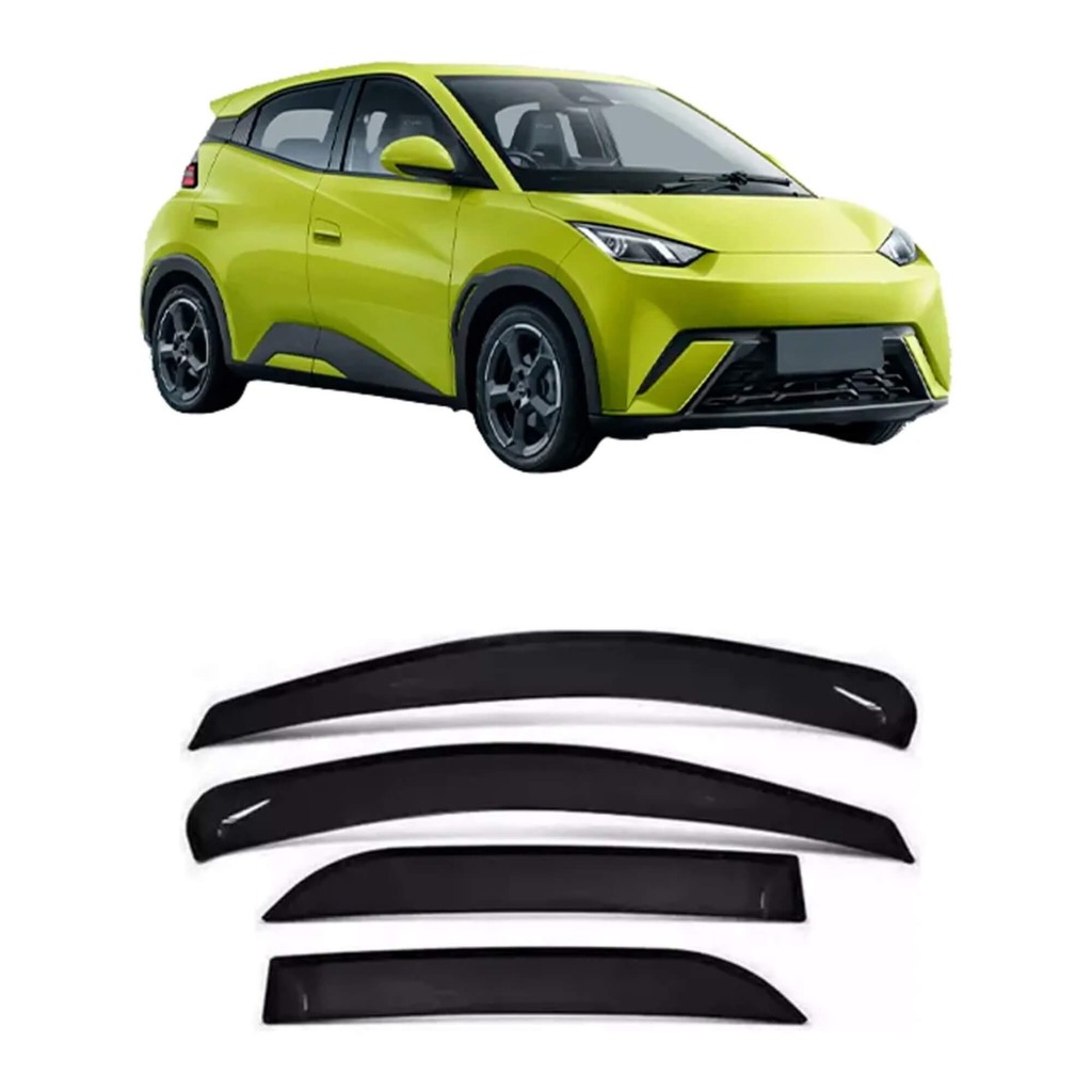 Calha de Chuva Defletor Byd Dolphin Mini 2024 2025 4 Portas Ecoflex ...