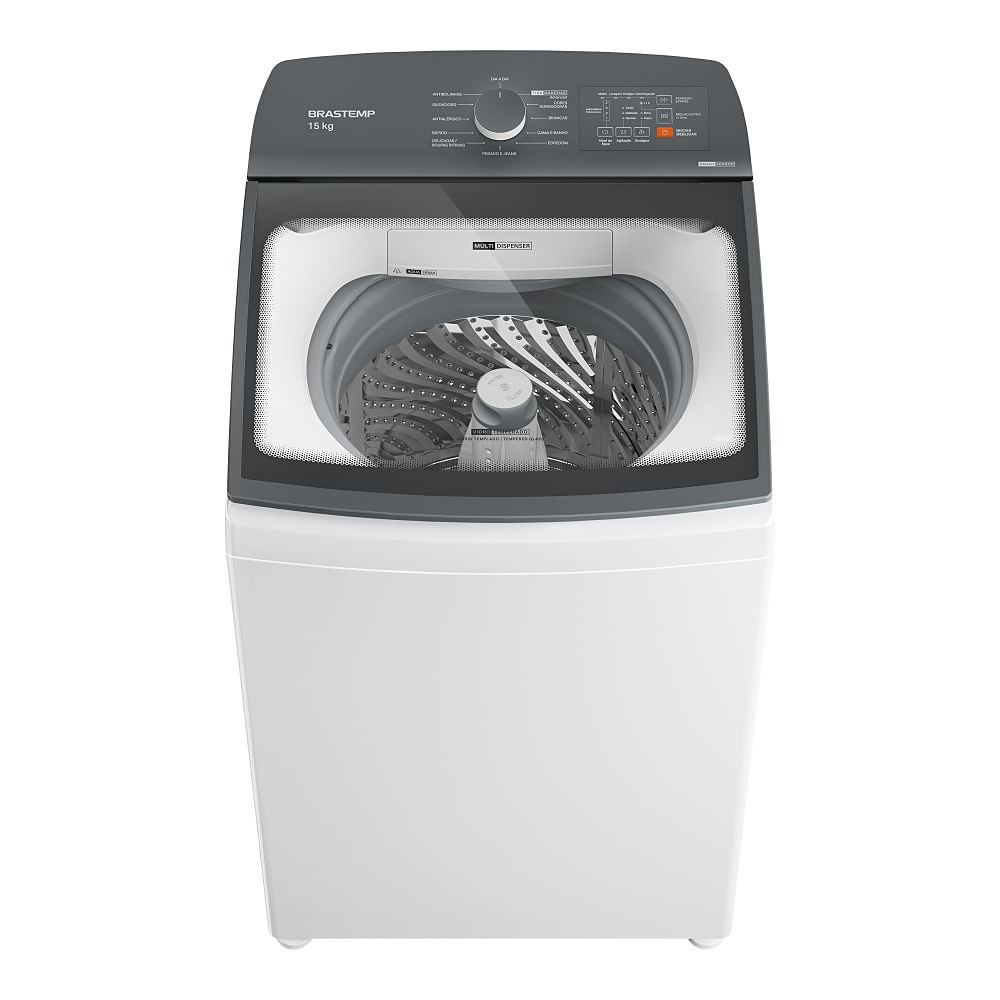 Lavadora de Roupas Brastemp 15Kg Smart Sensor Branca BWF15AB - 220 ...