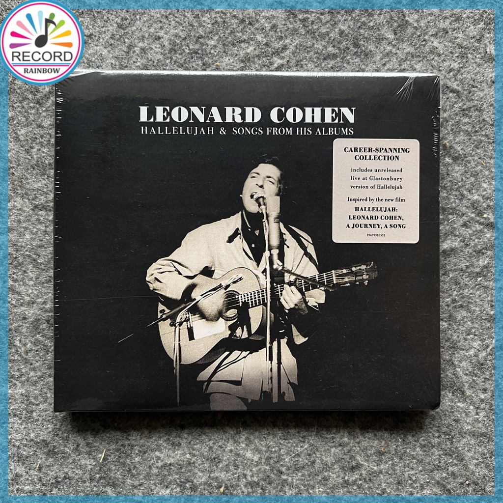 Leonard Cohen Hallelujah & Songs From His Albums Original CD Album ...