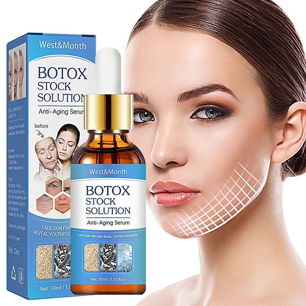 Botox Removedor De Rugas Soro Facial Antienvelhecimento Instantâneo ...