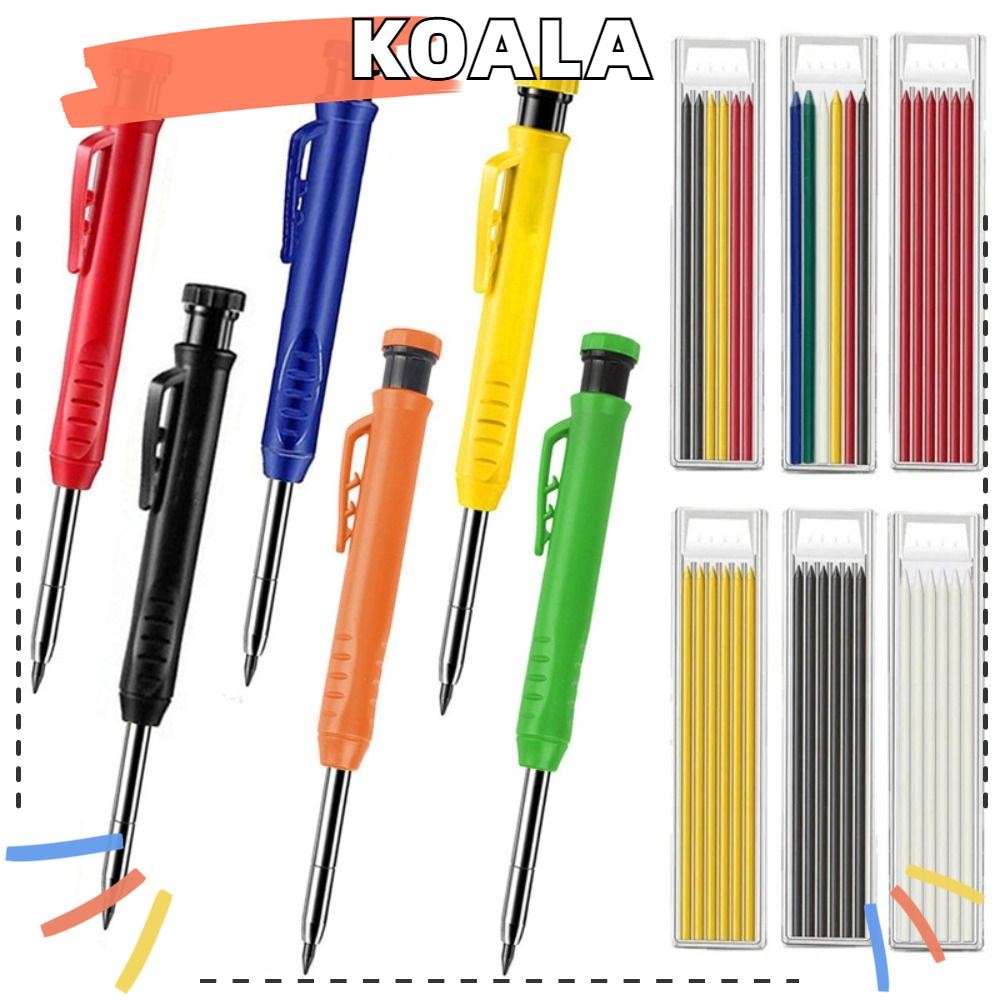 Lápis Para Carpintaria KOALL , Mecânico De Cabeça Longa Com Marcação ...