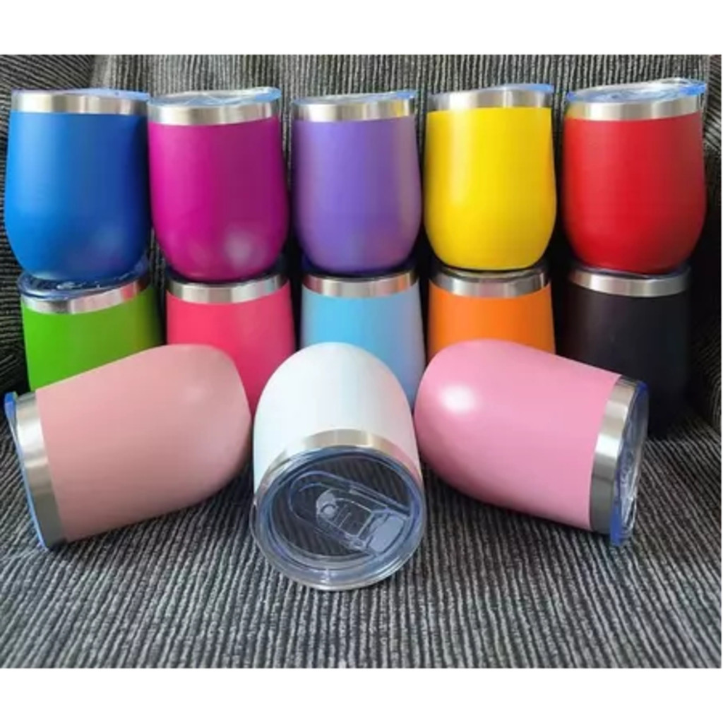 Copo Cuia Térmico Em Inox Com Tampa Acrílica Fosco-LM | Shopee Brasil