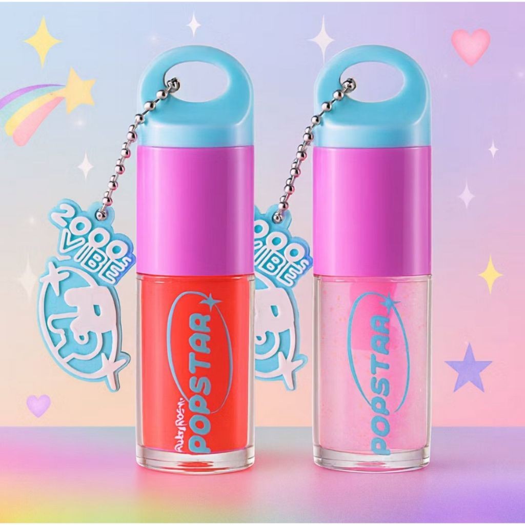 Kit 2 Óleo Labial Pop Star - Ruby Rose | Shopee Brasil