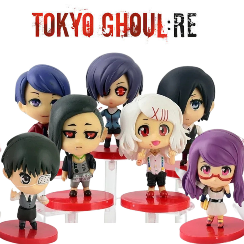 Action figure tokyo ghouls re ken kaneki touka Nishio Nishiki Shuu ...
