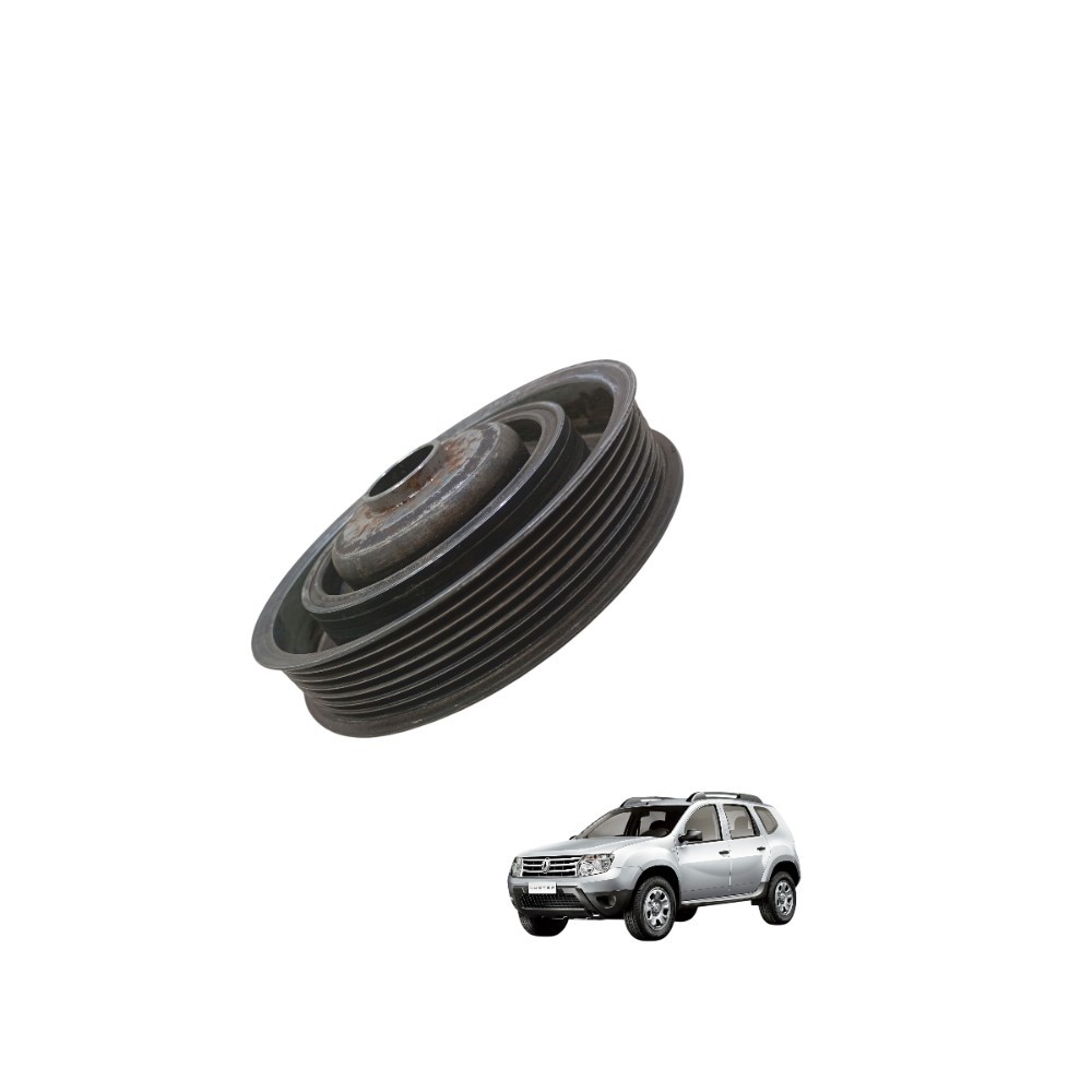 Polia Virabrequim Duster 2.0 16v F4r 2012 A 2019 8201017784 | Shopee Brasil