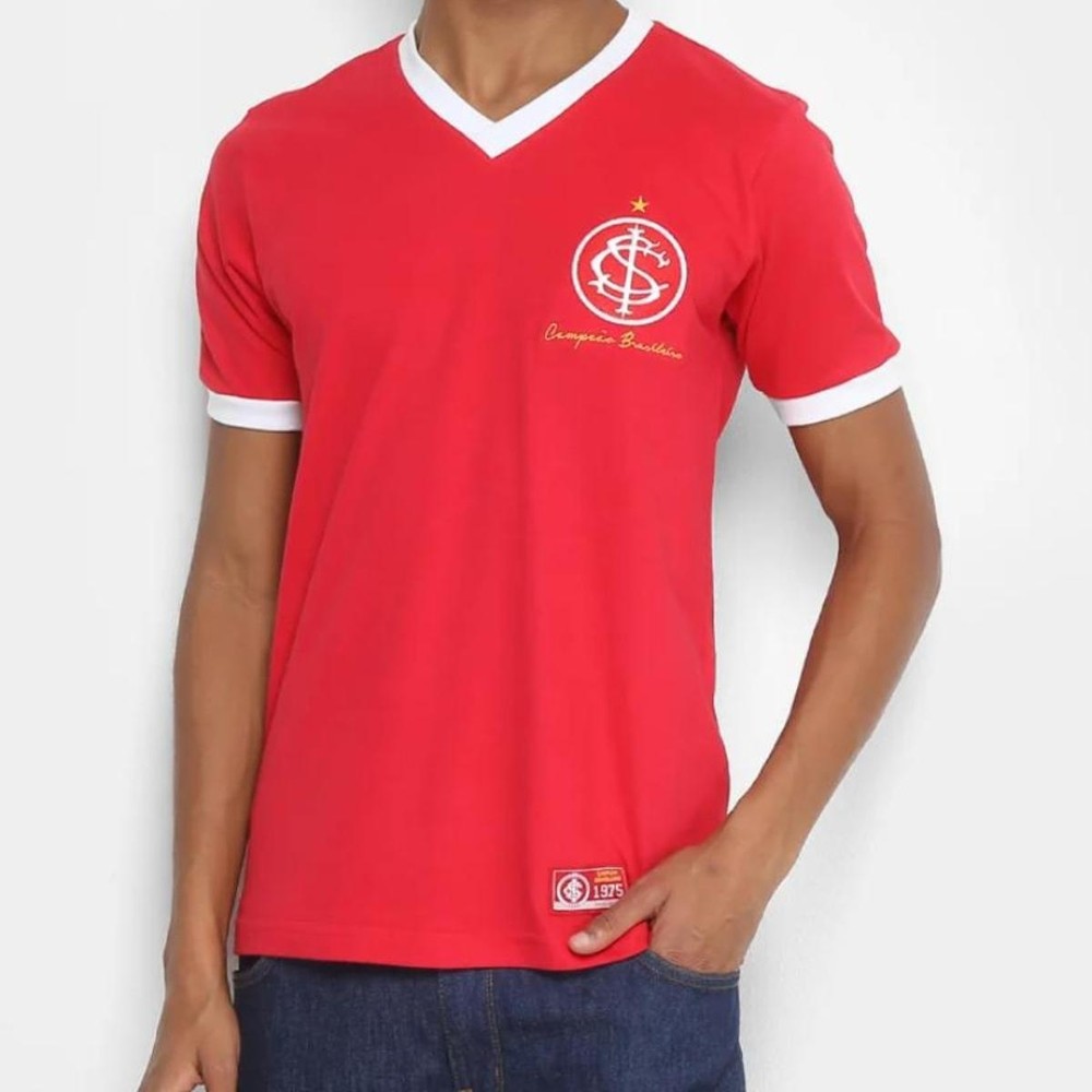 Camiseta Internacional Retrô Mania 1975 Masculina - Vermelho | Shopee ...