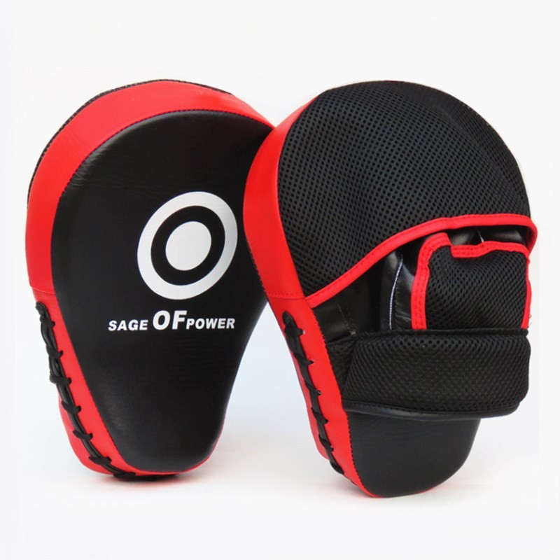 Caixa de boxe Sanda profissional mão alvo Muay Thai Taekwondo boxe alvo ...