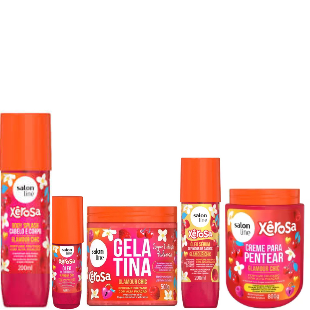 Linha Xêrosa Glamour Chic Salon Line - Escolha o seu | Shopee Brasil