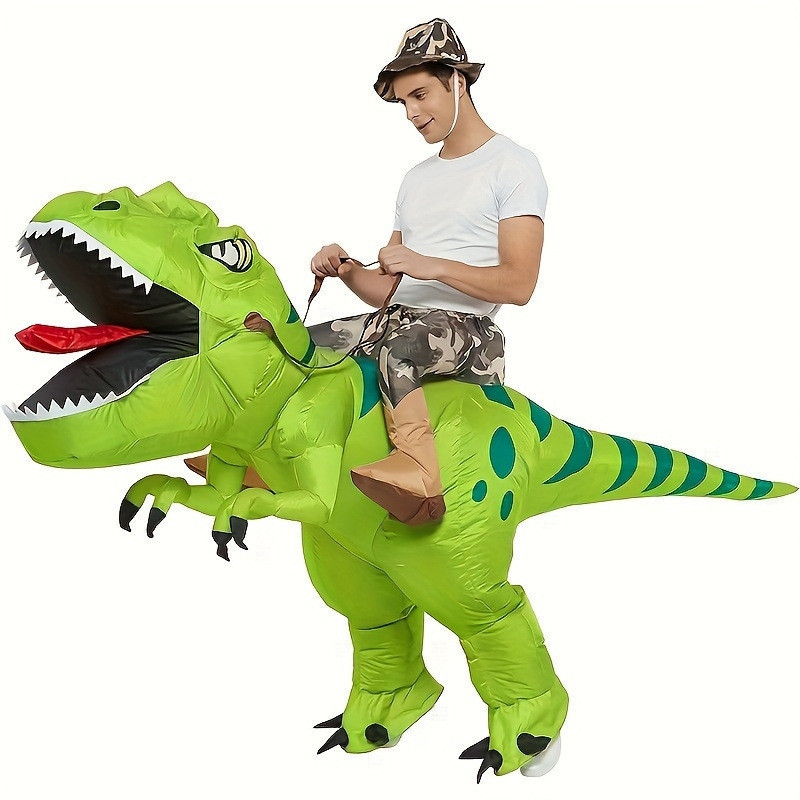 3 Pçs T-Rex Dinossauro Sapo Alienígena Traje Inflável Brinquedo Animais ...