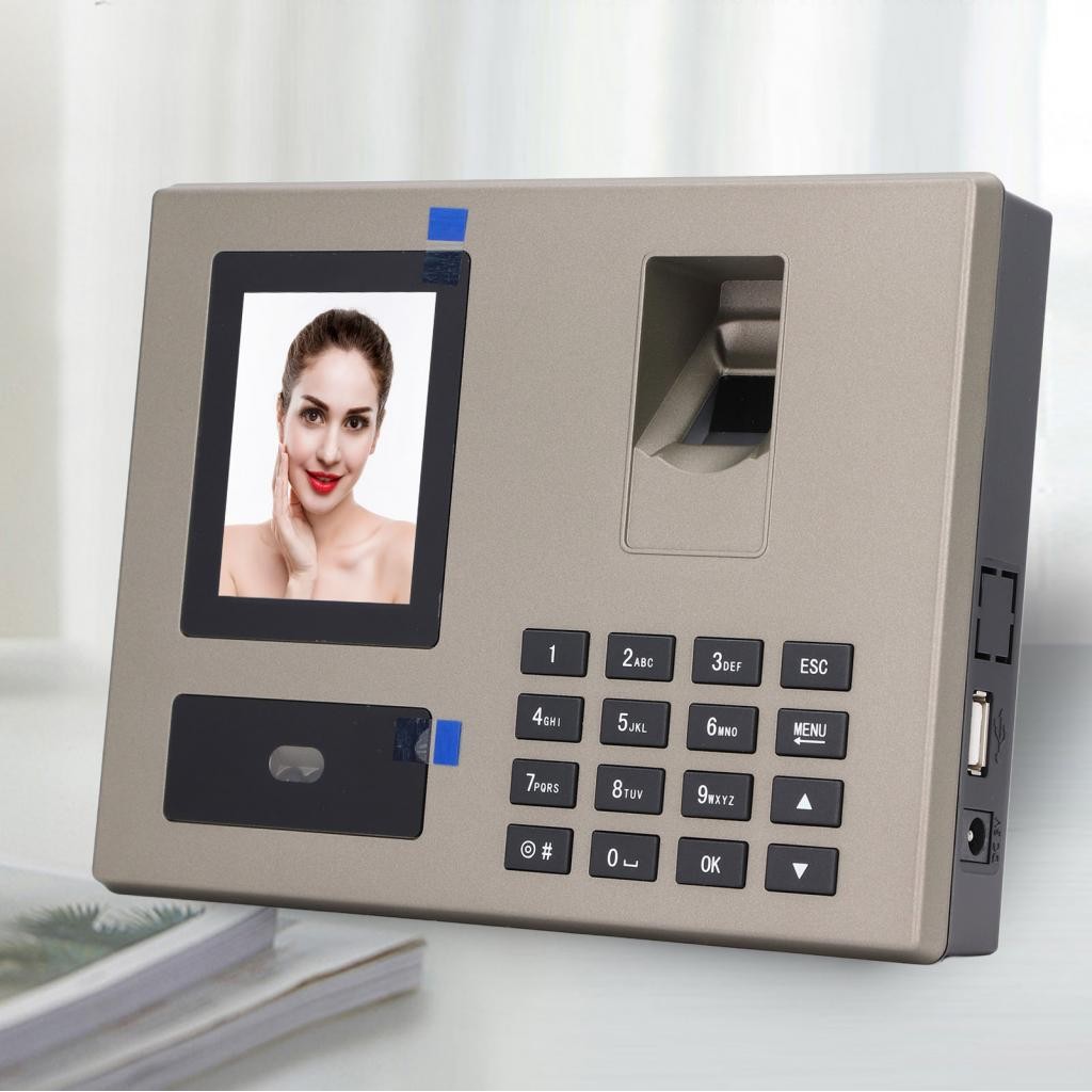 Biometric Time Attendance Machine with Face Recognition Employee ...