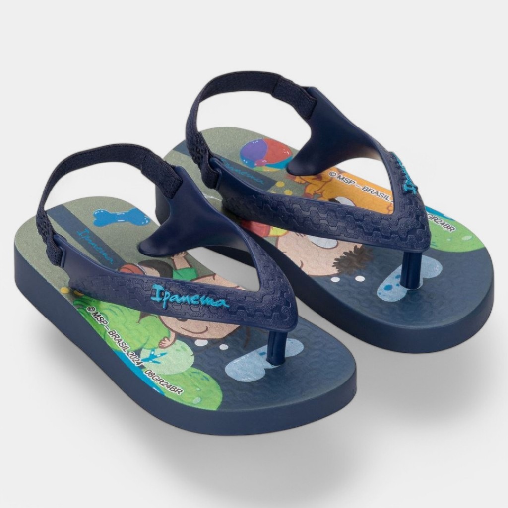 Chinelo Infantil Turma Da Monica Masculino Baby Ipanema - Original ...