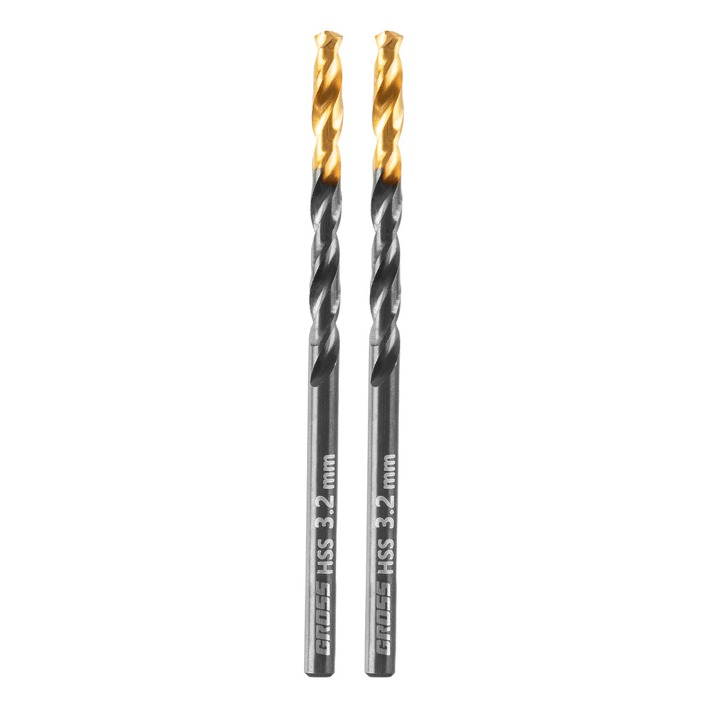 BROCA ACO RAPIDO PROFISSIONAL 3,2MM 2PCS GROSS | Shopee Brasil