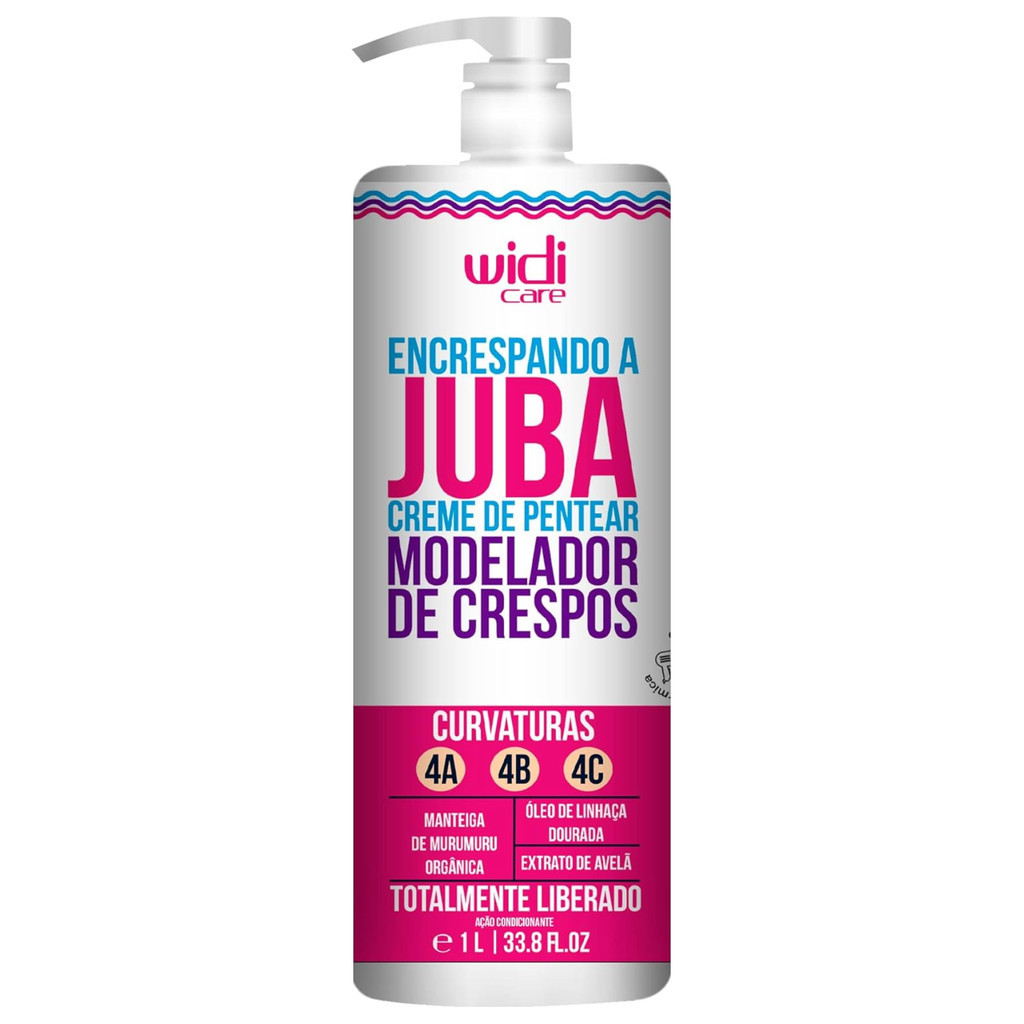 Creme de Pentear Widi Care Encrespando a Juba Modelador de Crespos ...