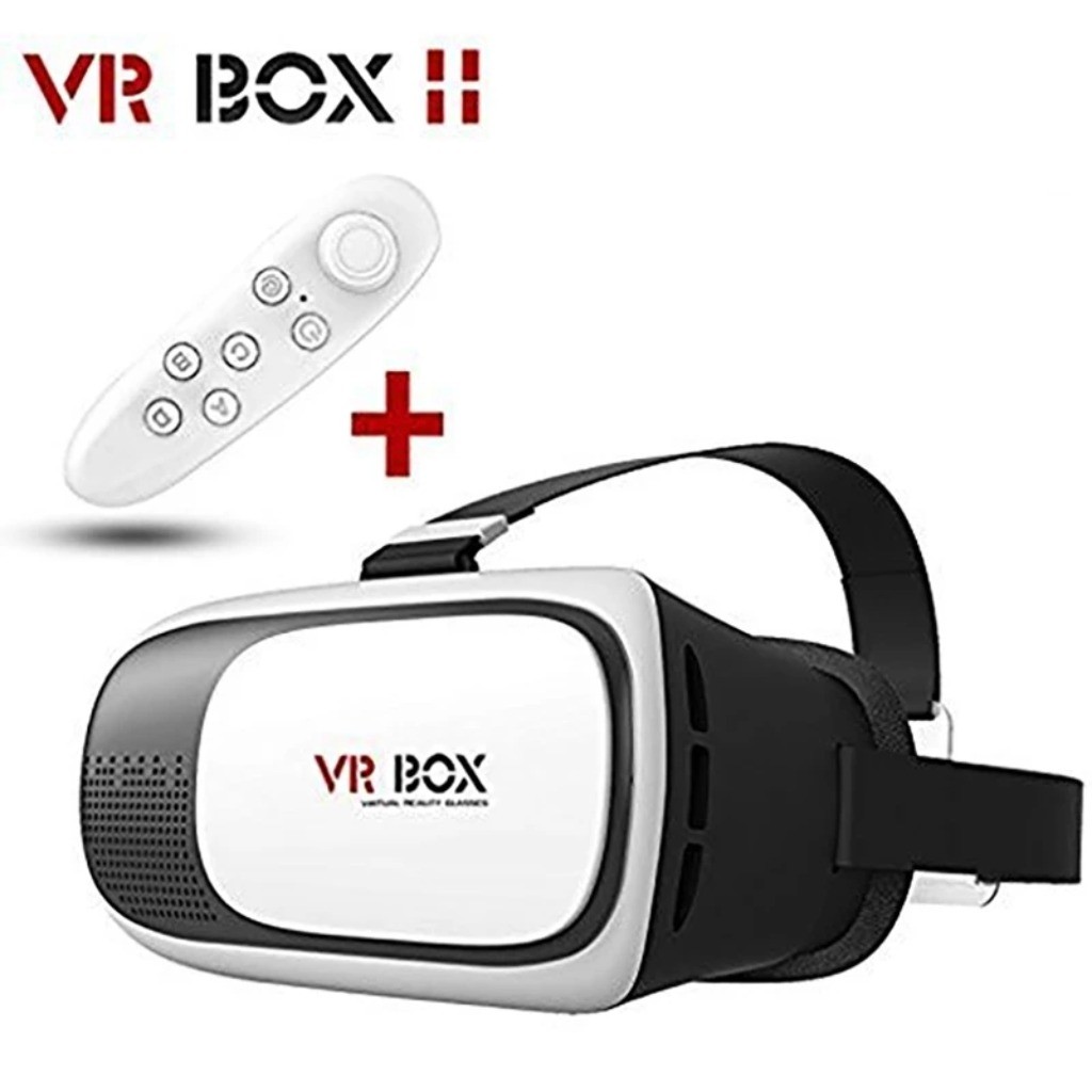 culos VR Box Realidade Virtual 3D - Com Controle Remoto para Smartphone (Compatível Android/iOS ...