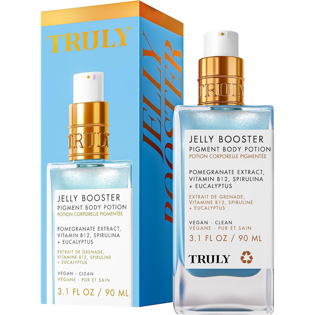 Truly Beauty Jelly Booster Pigment Body Potion Scar - Absorção Rápida ...