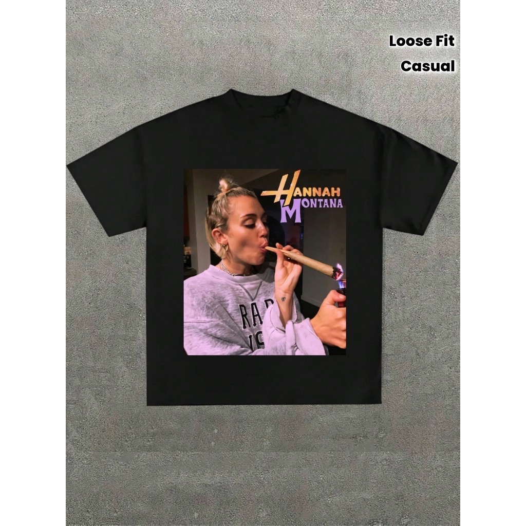 Camiseta Feminina Hannah Montana Ícone Pop Jovens Exclusiva 100% ...