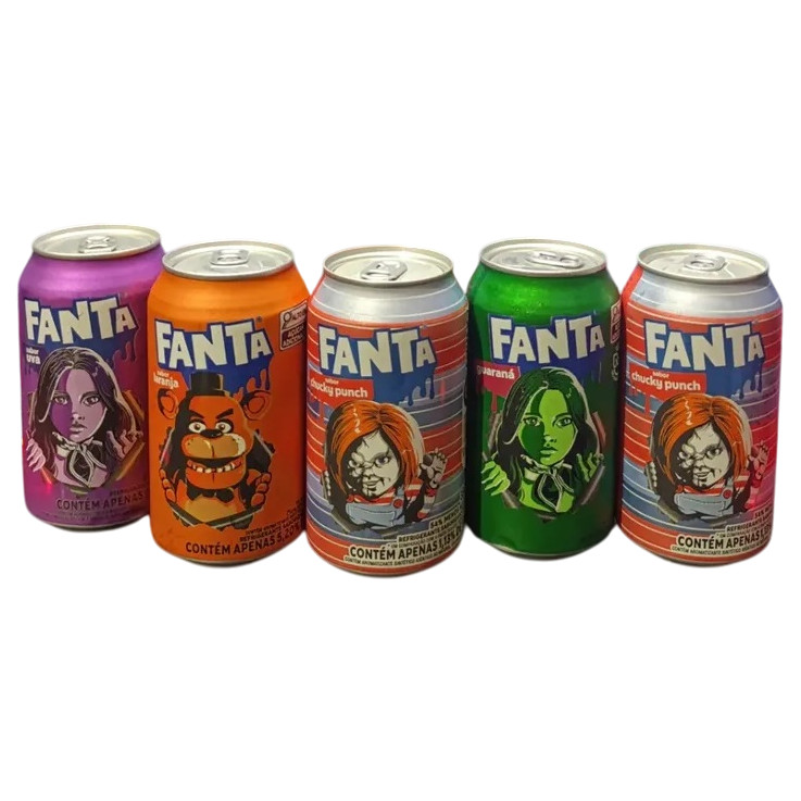 Coleção Fanta Terror Halloween 2 Five Nights at Freddys 1 Chucky 2 ...