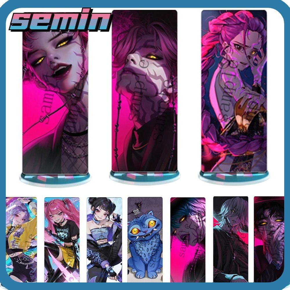 Placas De Pé SEMIN KPop Demon Hunters , Figuras De Suporte De Acrílico ...