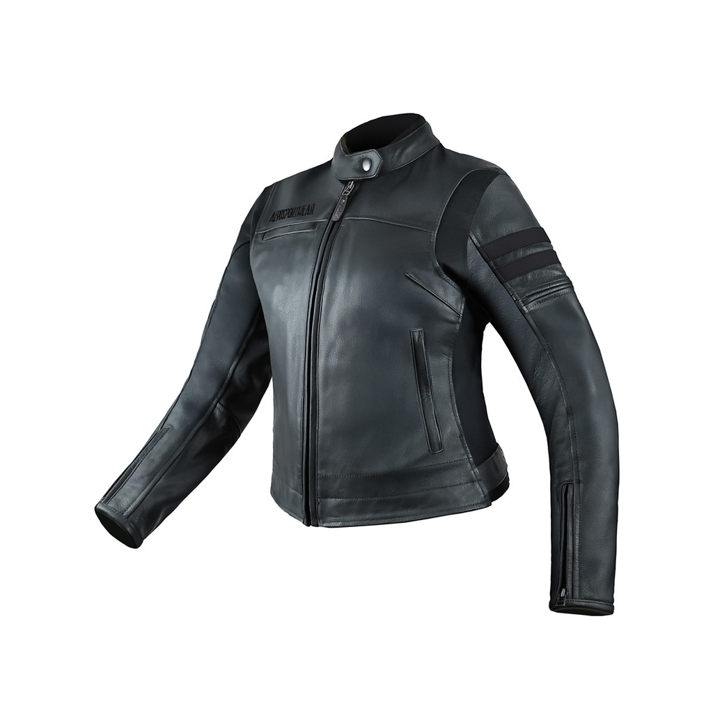 JAQUETA ASW COURO IGNITE FEMININA | Shopee Brasil