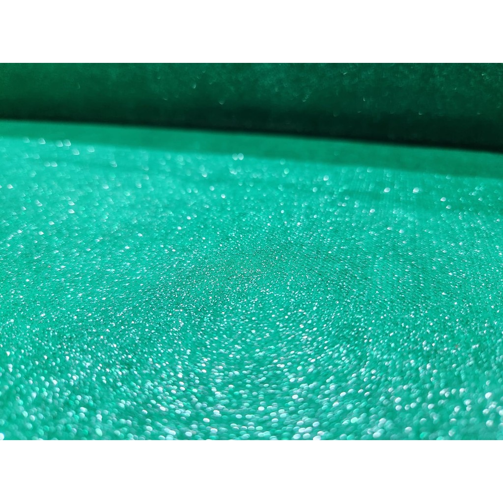 TNT 100% Glitter Cristal Verde Mewi Natal Brilho - 2 m x 1,40 m de largura 40g | Shopee Brasil