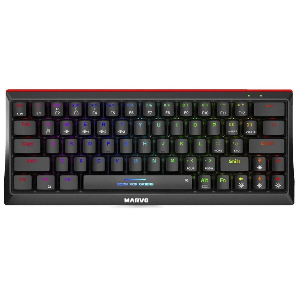 Teclado Mecânico Gamer Marvo KG962W, Wireless/Bluetooth | Shopee Brasil
