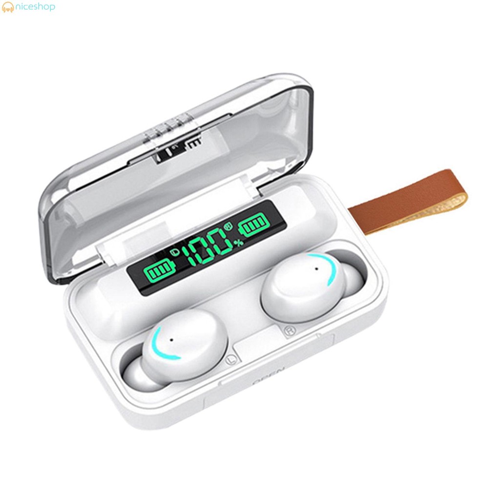 F9-5 TWS Fones De Ouvido Sem Fio Com Display De Bateria E Controle De ...