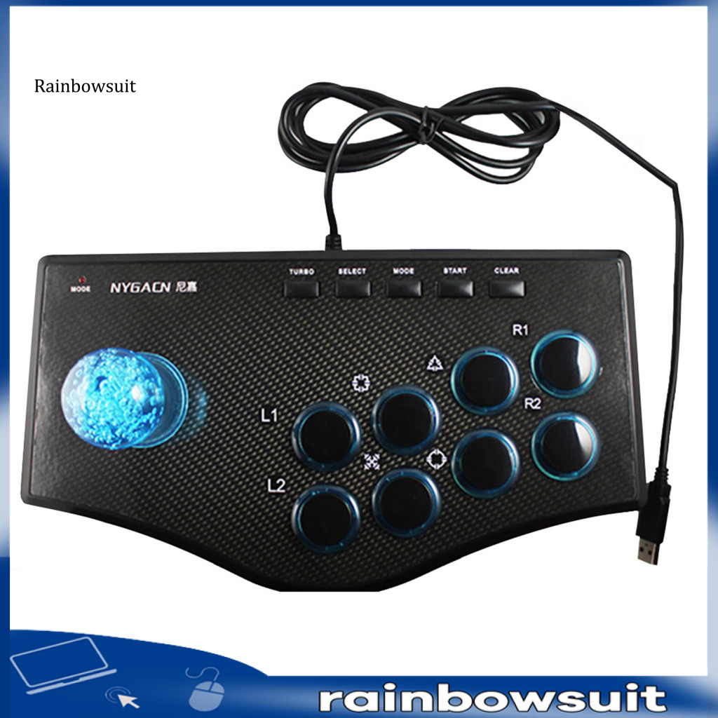 [RB] Joystick De Jogo De Arcade USB Rocker Controller Para PS2/PS3/Xbox ...