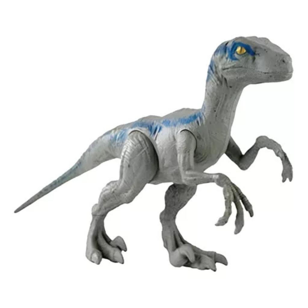 Dinossauro Velociraptor Blue 30Cm Jurassic World Articulado Brinquedo ...