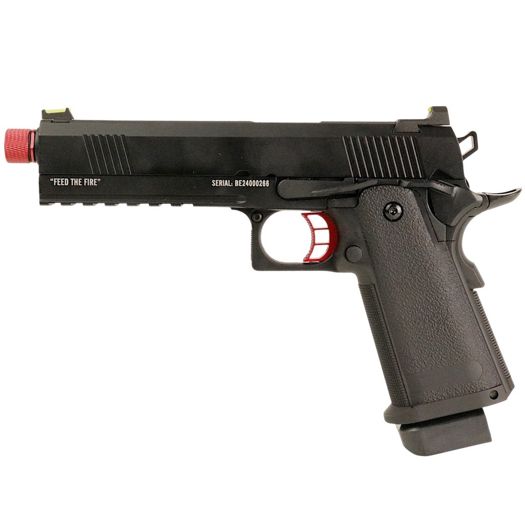 Pistola de Airsoft TAG 1911 Hi Capa 5.1 Black Evil GBB Blowback - 6mm ...