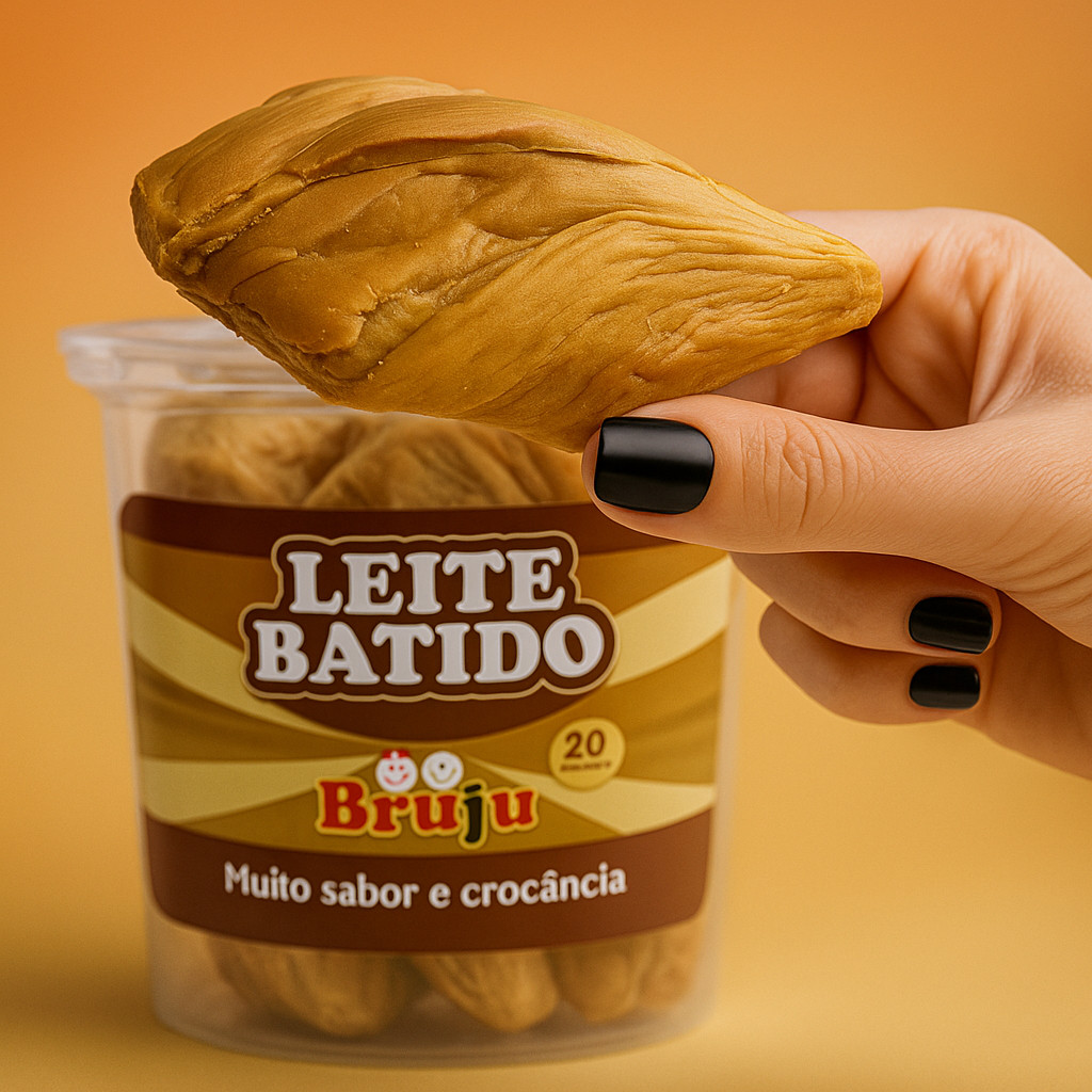 Doce D e Leite Batido Caseiro 1,01kg- Bruju | Shopee Brasil