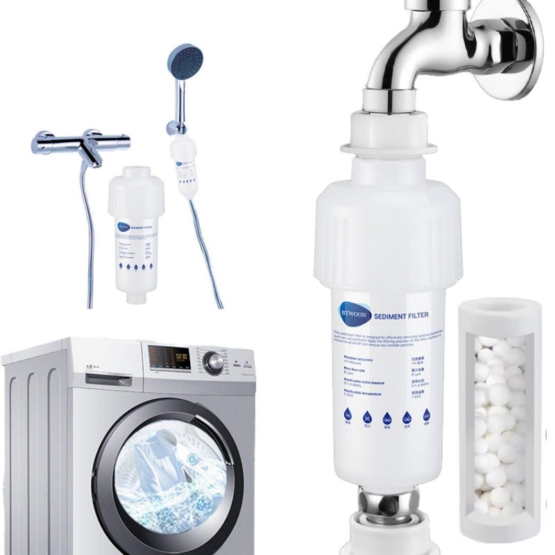5 Micron Shower Filters Toilet Water Tank Inlet Washing Machine Filter ...