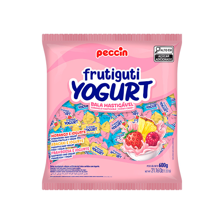 Bala Frutiguti Sortida 600g Peccin | Shopee Brasil
