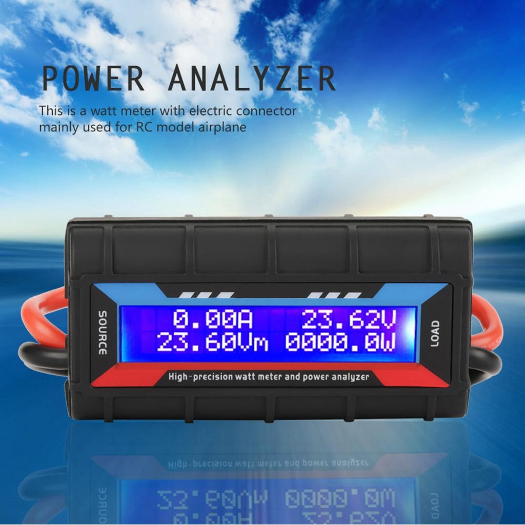 HIGH WATT Meter Voltage AMP Power Analyzer for RC Model Airplane (130A ...