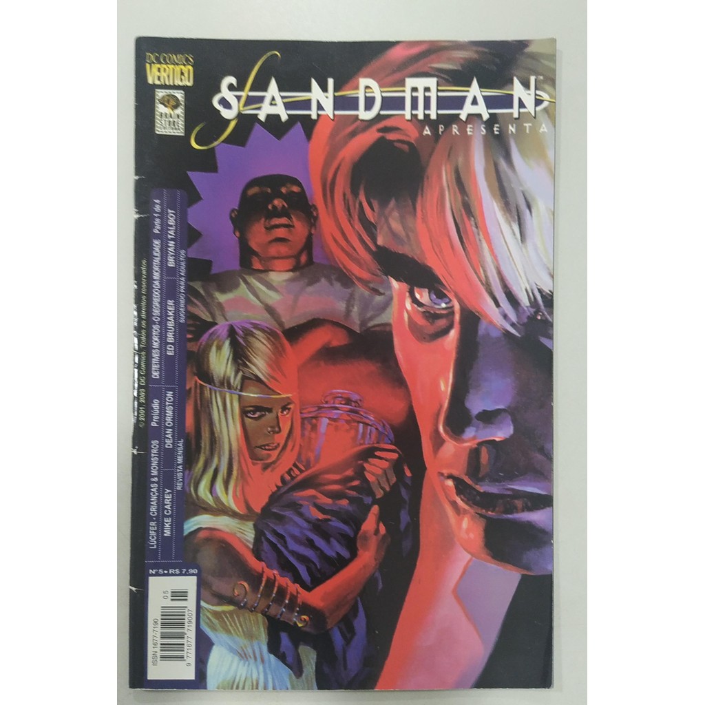 Sandman Apresenta Lúcifer Crianças E Monstros - Prelúdio de Mike Carey ...