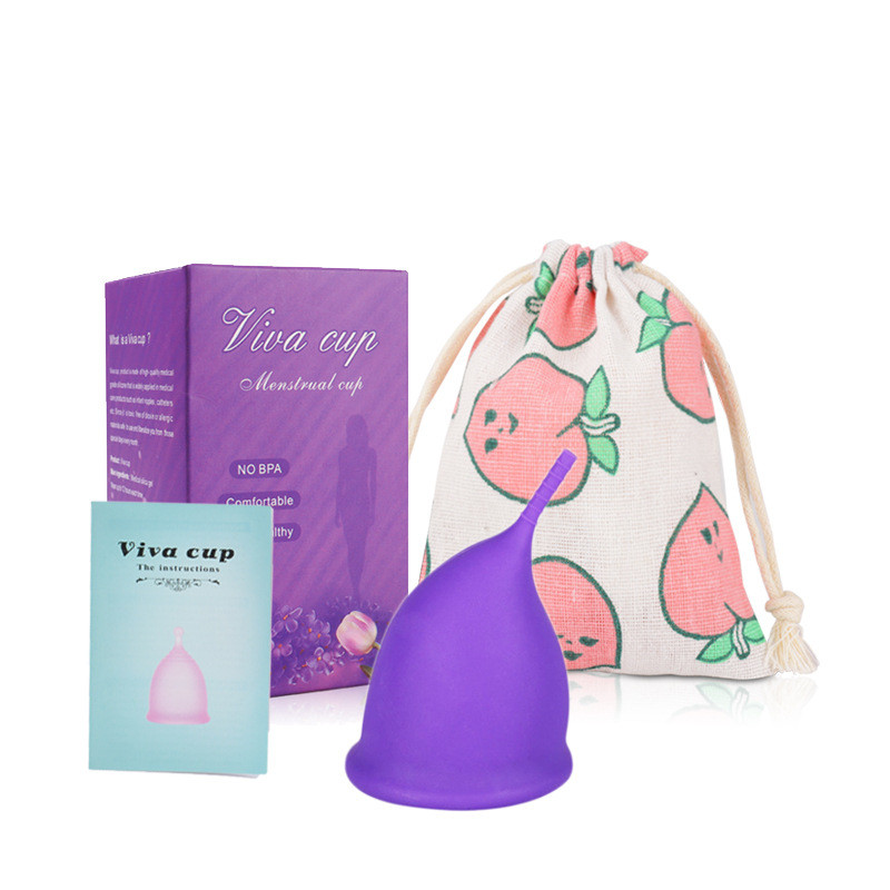 Copo menstrual de Silicone para tia, copo menstrual reciclado para ...